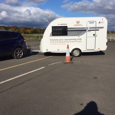 Caravan Handling and caravan manoeuvering Towing Training Courses ...